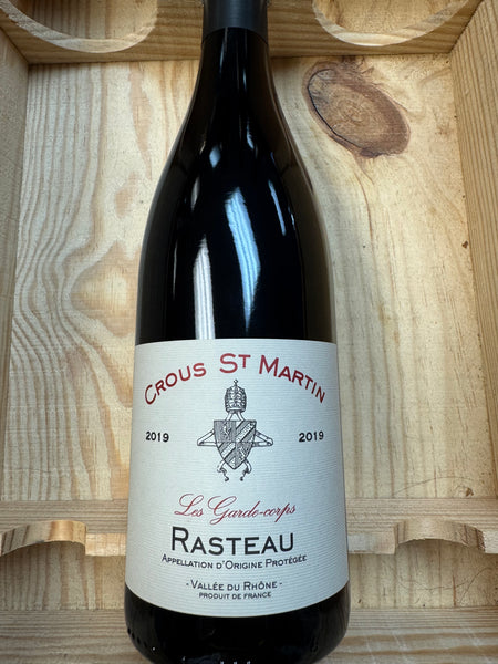 Crous Saint Martin Les Garde-corps Rasteau 2019 – Rain City Wines